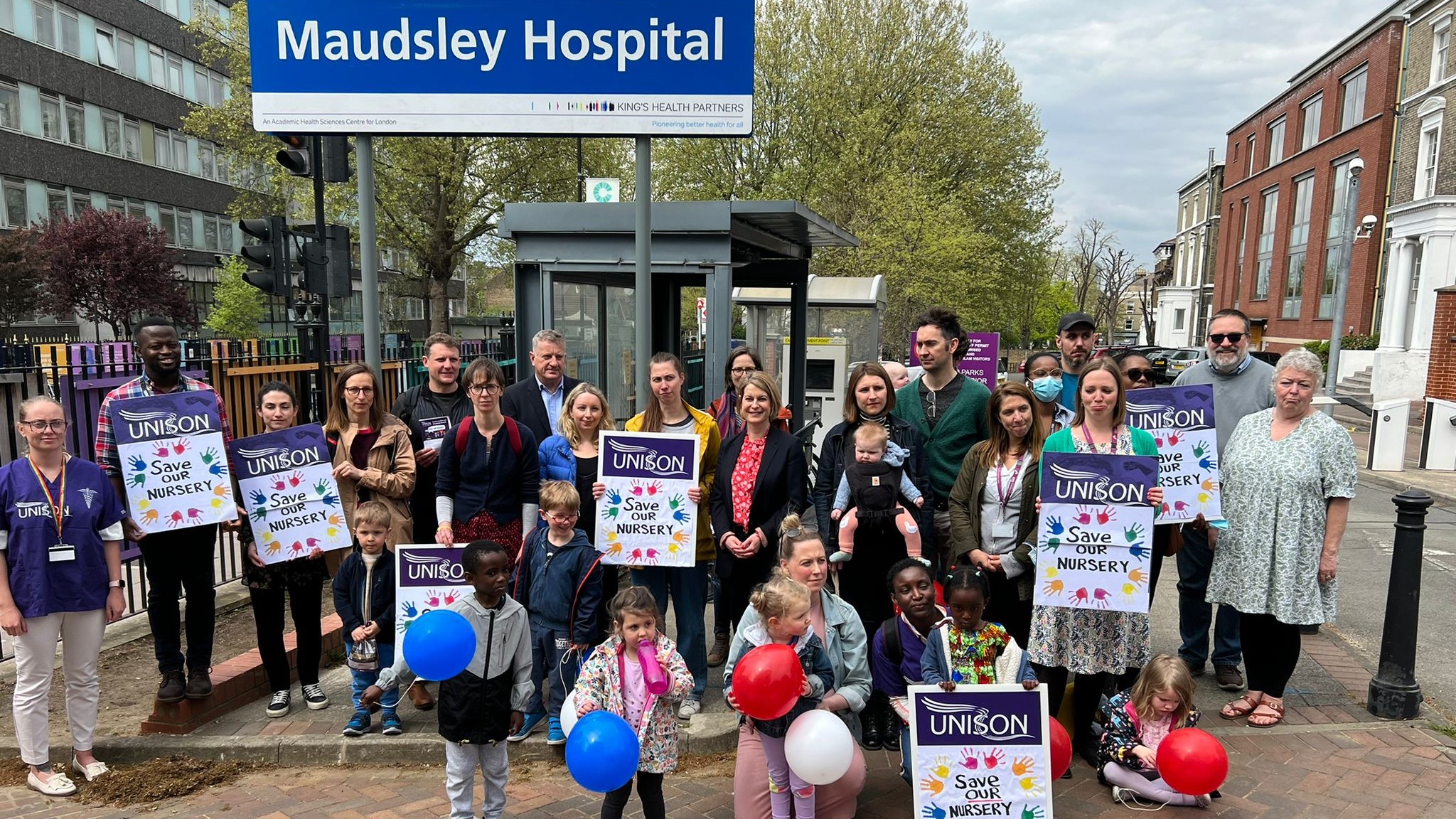 Staff protest closure of Nurseries at Mapother House | health, health ...