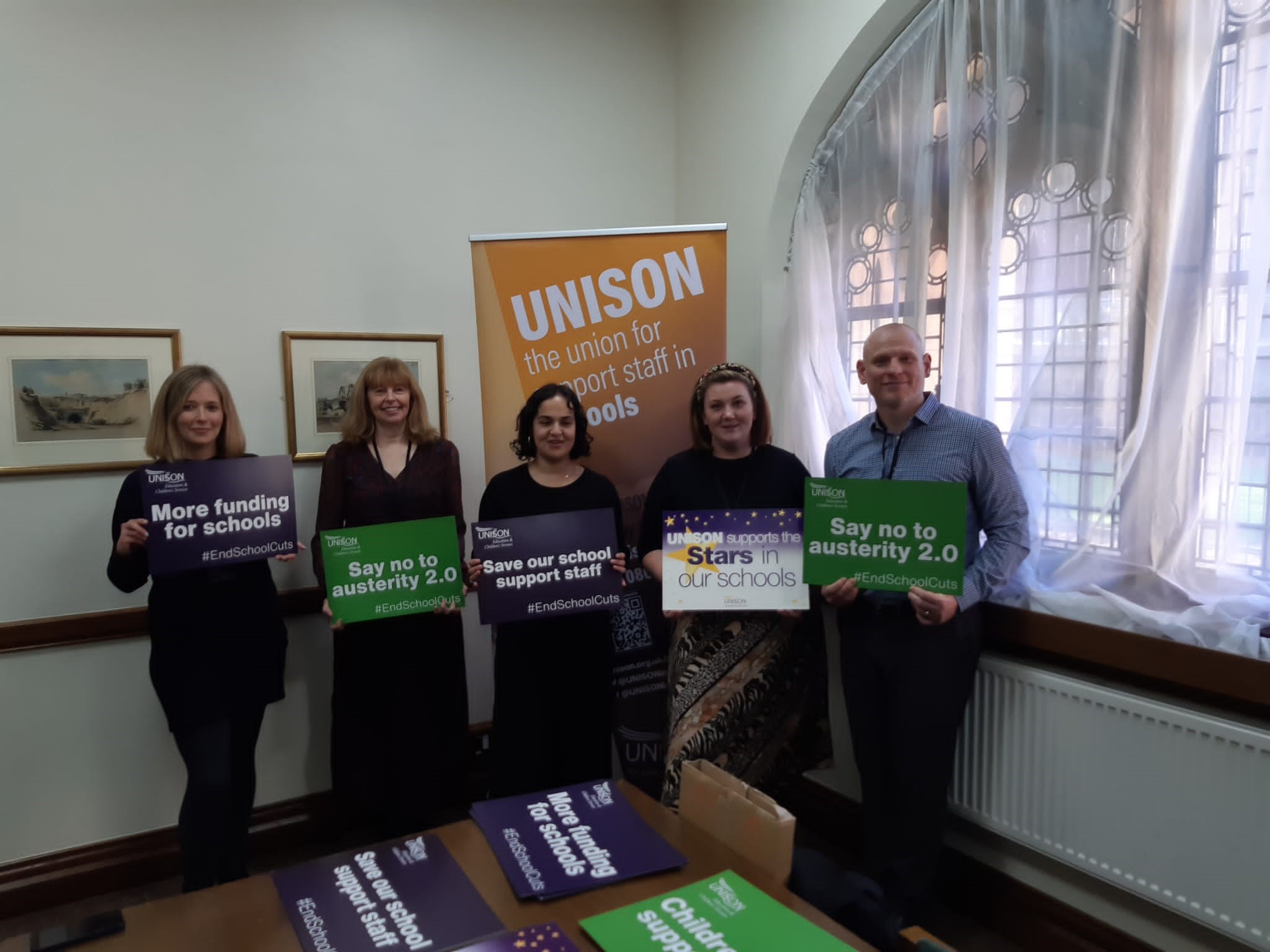 Havering UNISON lobby MPs over lack of school funding | News | News ...